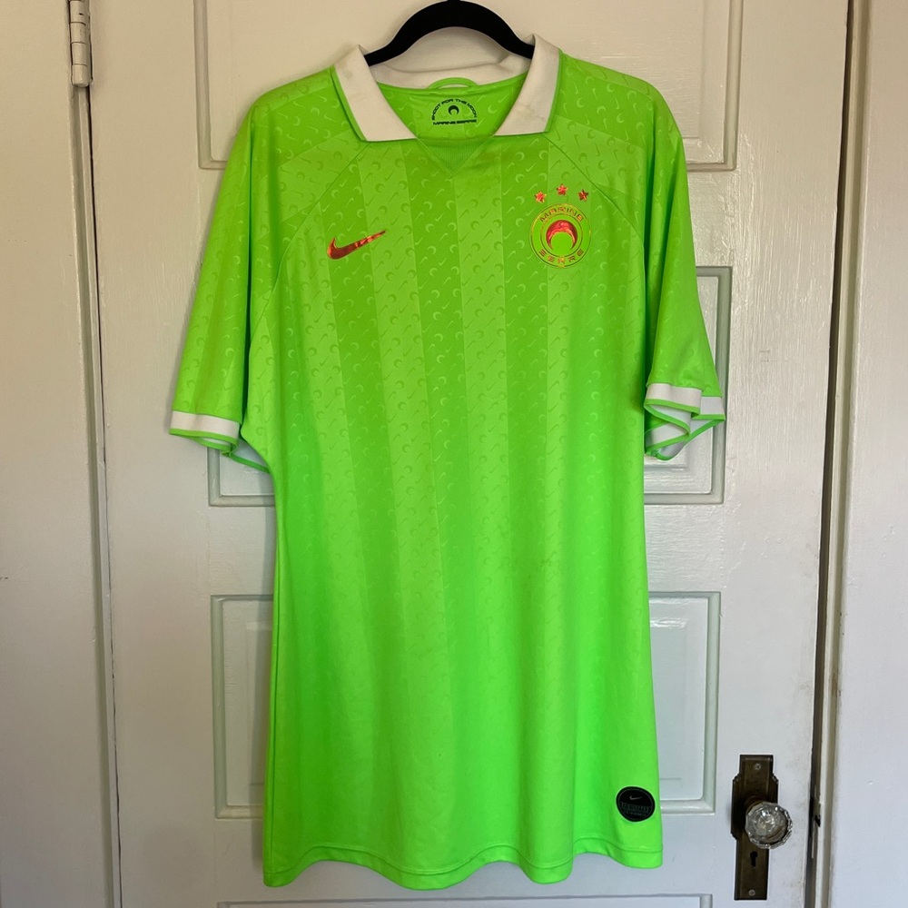 Marine Serre X Nike Collab Green Jersey - Gem